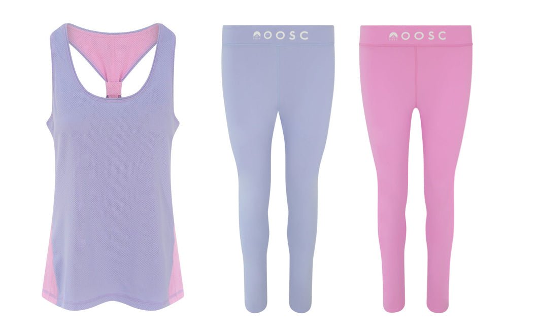 Womens Matching Gym Sets | Vests, Leggings – OOSC Clothing