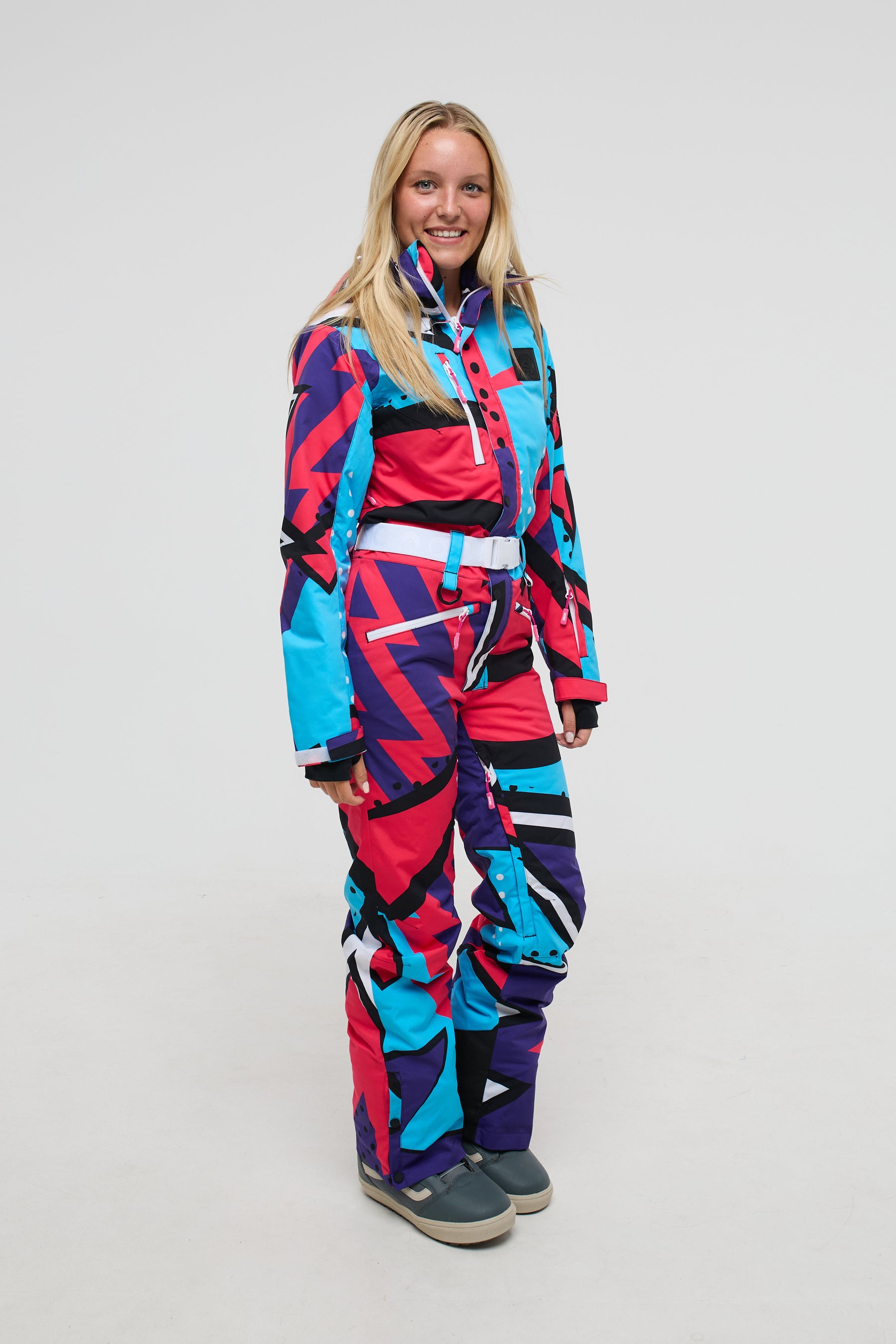 Fresh Prince Women's Ski Suit | Multi-Coloured - OOSC Clothing