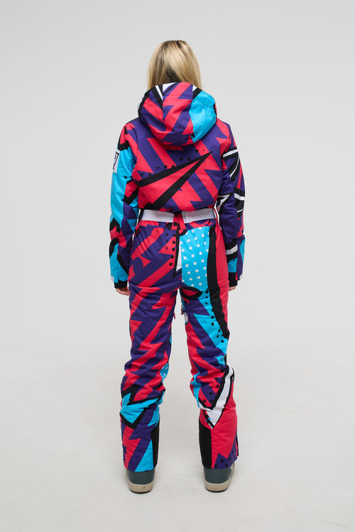 Fresh Prince Women's Ski Suit | Multi-Coloured - OOSC Clothing