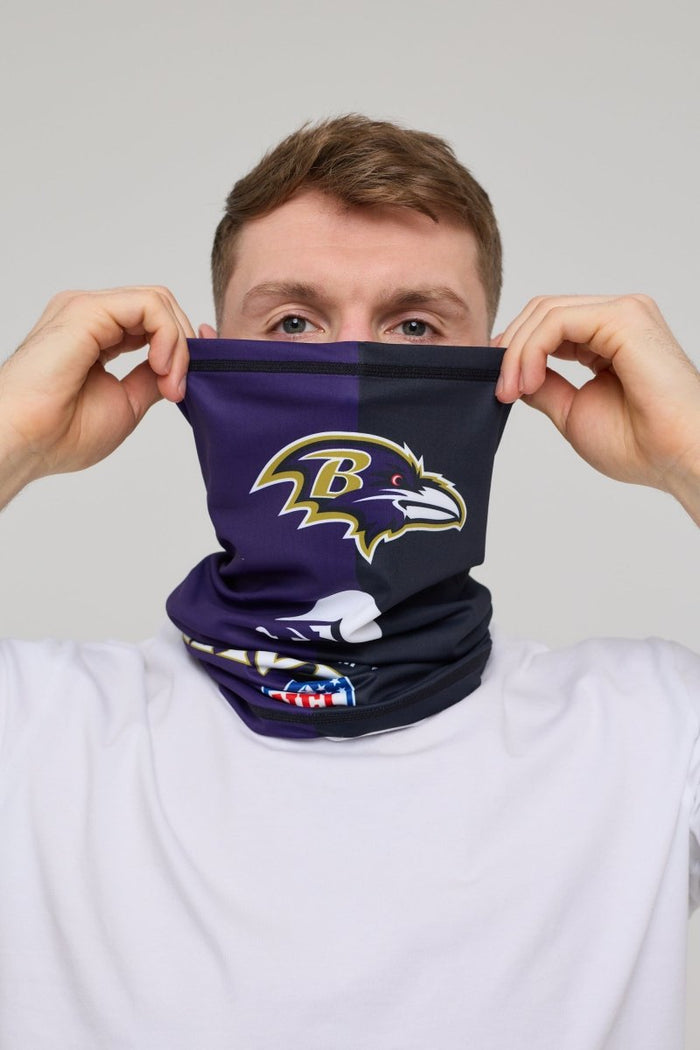 Officially Licensed Baltimore Ravens NFL Neck Tube - OOSC Clothing