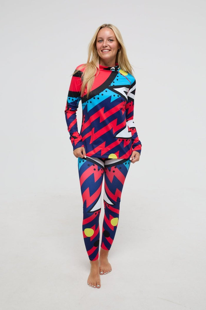 Women's Fresh Prince Baselayer Top | Ski Thermals - OOSC Clothing