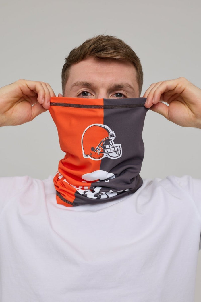 Officially Licensed Cleveland Browns NFL Neck Tube - OOSC Clothing