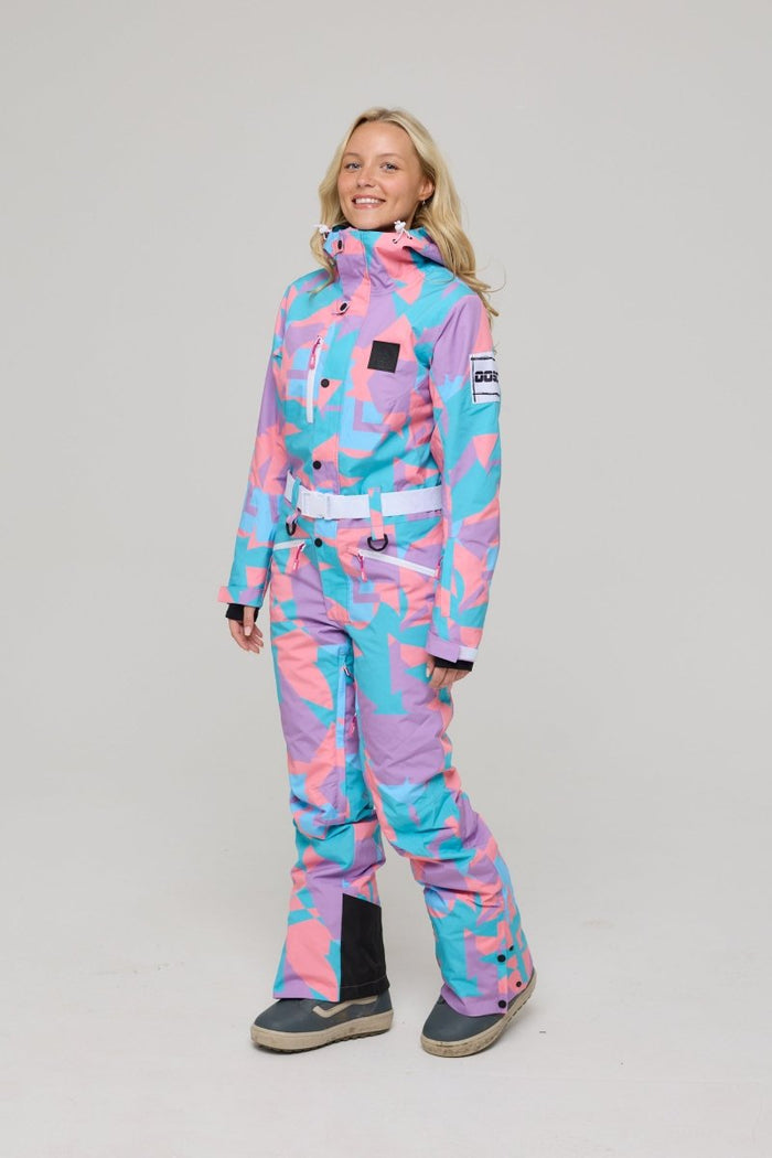 Del Mar Ski Suit | Retro Snow Suit (Women's) - OOSC Clothing