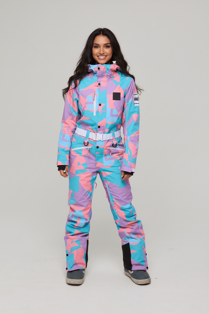 Del Mar Ski Suit | Retro Snow Suit (Women's) - OOSC Clothing