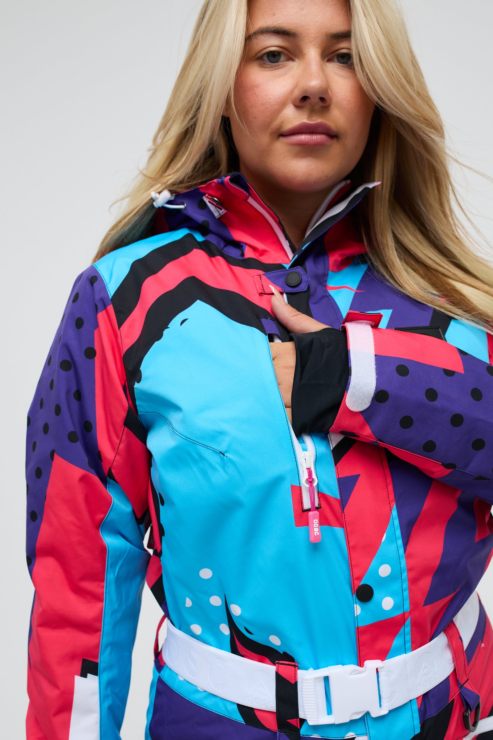 Fresh Prince Women's Ski Suit | Multi-Coloured - OOSC Clothing