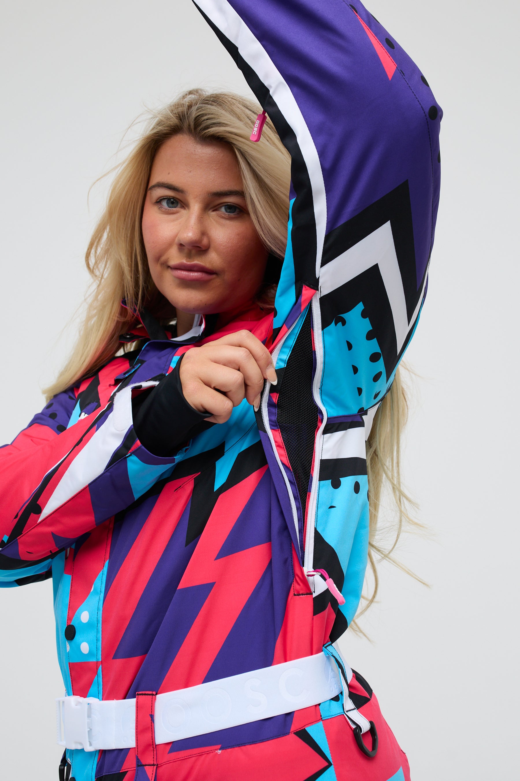Fresh Prince Women's Ski Suit | Multi-Coloured - OOSC Clothing