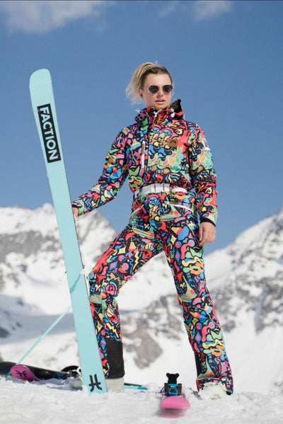 One Piece Ski Suits | Colourful Ski Suit – OOSC Clothing