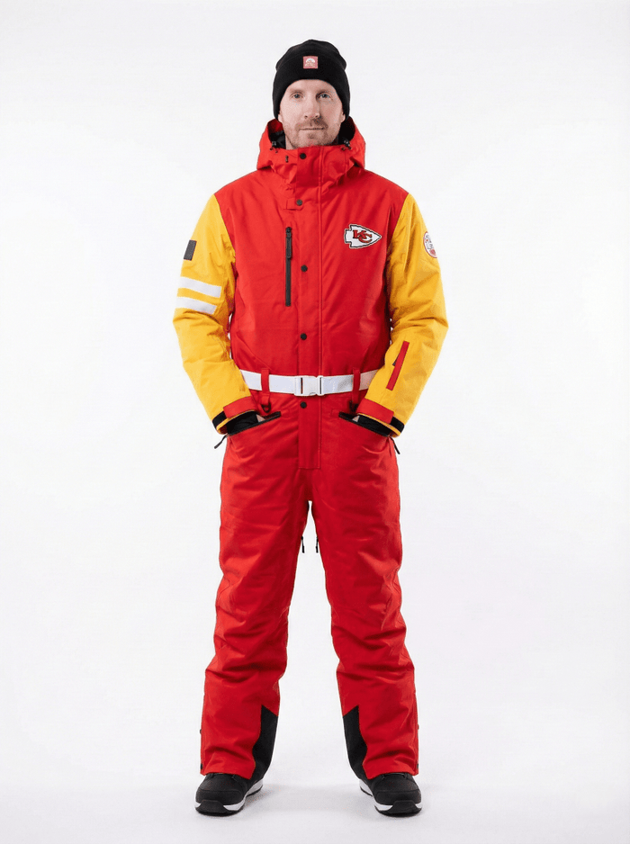 Kansas City Chiefs Ski Suit | Snow Suit - OOSC Clothing