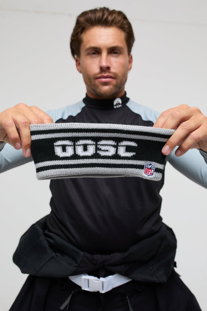 Las Vegas Raiders headband | Skiing Hat – OOSC Clothing