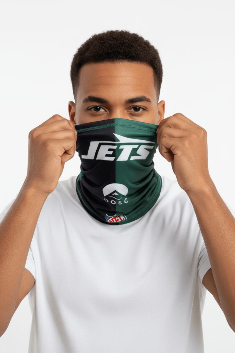 Officially Licensed New York Jets NFL Neck Tube - OOSC Clothing