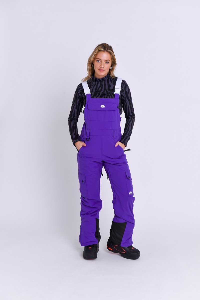 Yeh Girl Bib Pant - Purple – OOSC Clothing