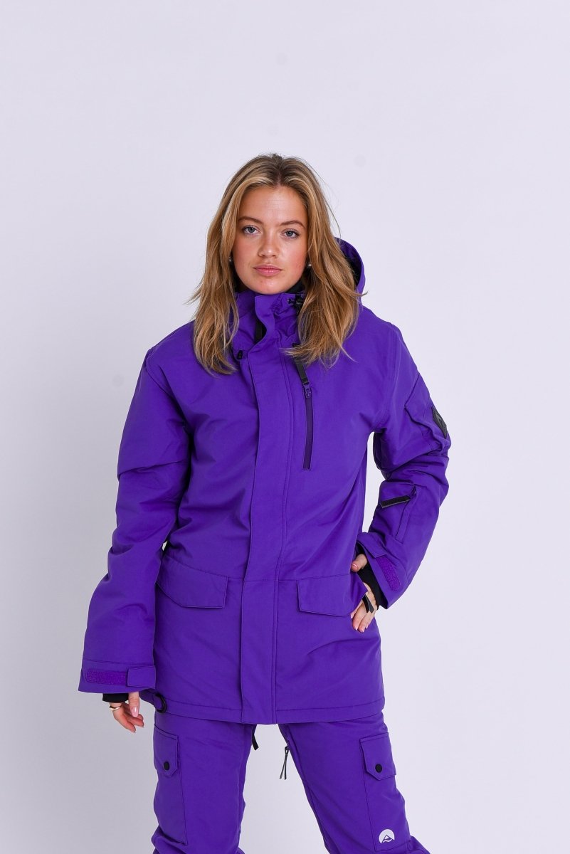 Yeh Girl Ski & Snowboard Jacket - Purple – OOSC Clothing